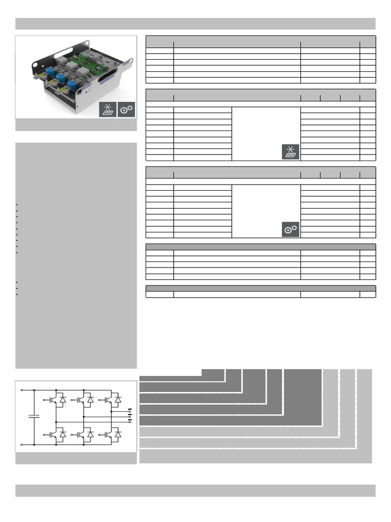 SEMIKRON DataSheet SKS SL 20 GD 50 10 E4 P1 AF 08801374 | PDF | Alternating Current | Power Inverter