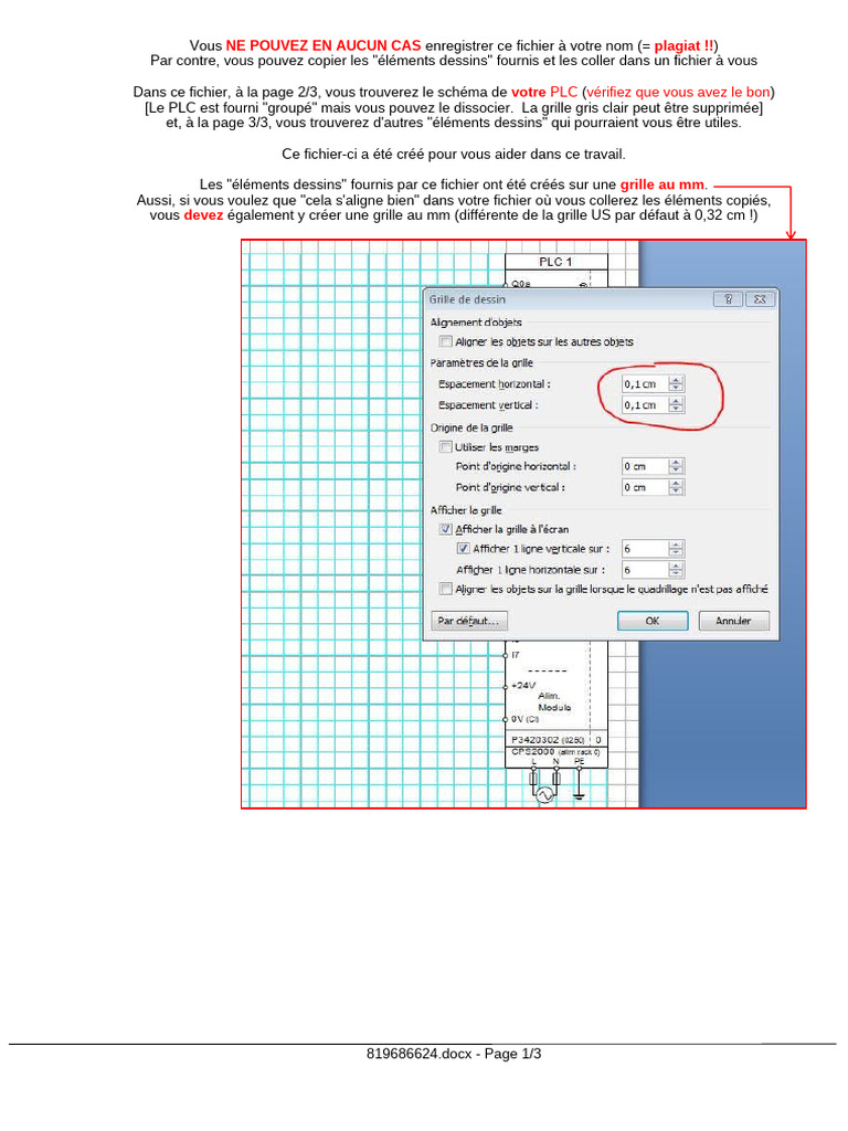 0b. Pour Schémas Raccordements - PLC1 | PDF