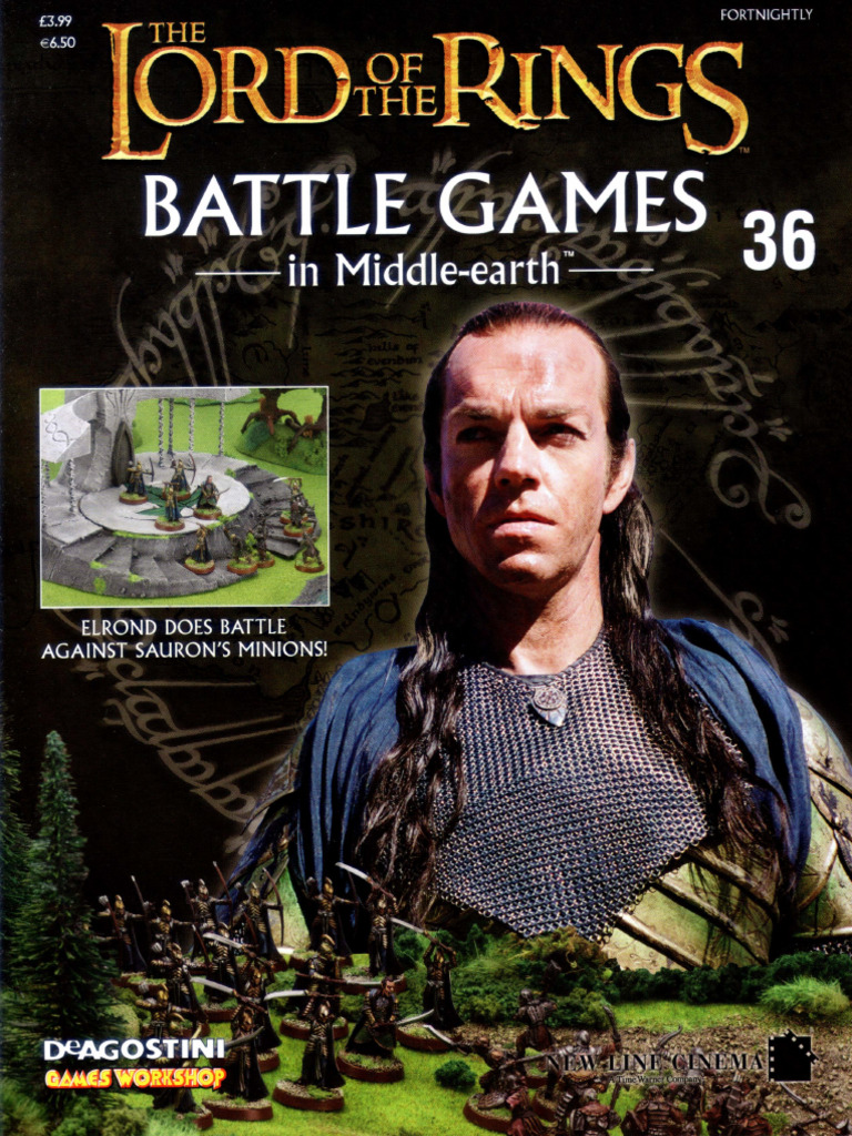 36 - Elrond Se Enfrenta Contra Los Siervos de Sauron | PDF
