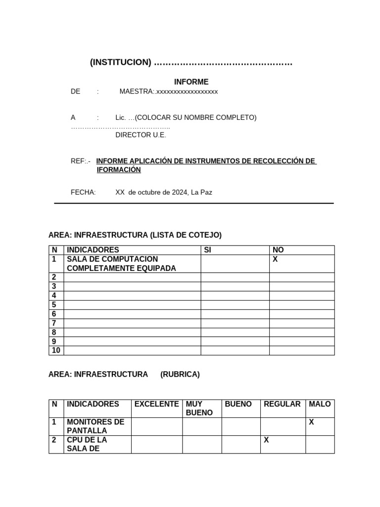 Modelo de Trabajo Ev. Inst | PDF