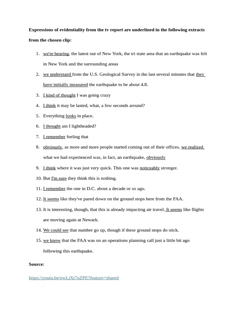 Salma Yaser - Semantics Assignment on Evidentiality | PDF