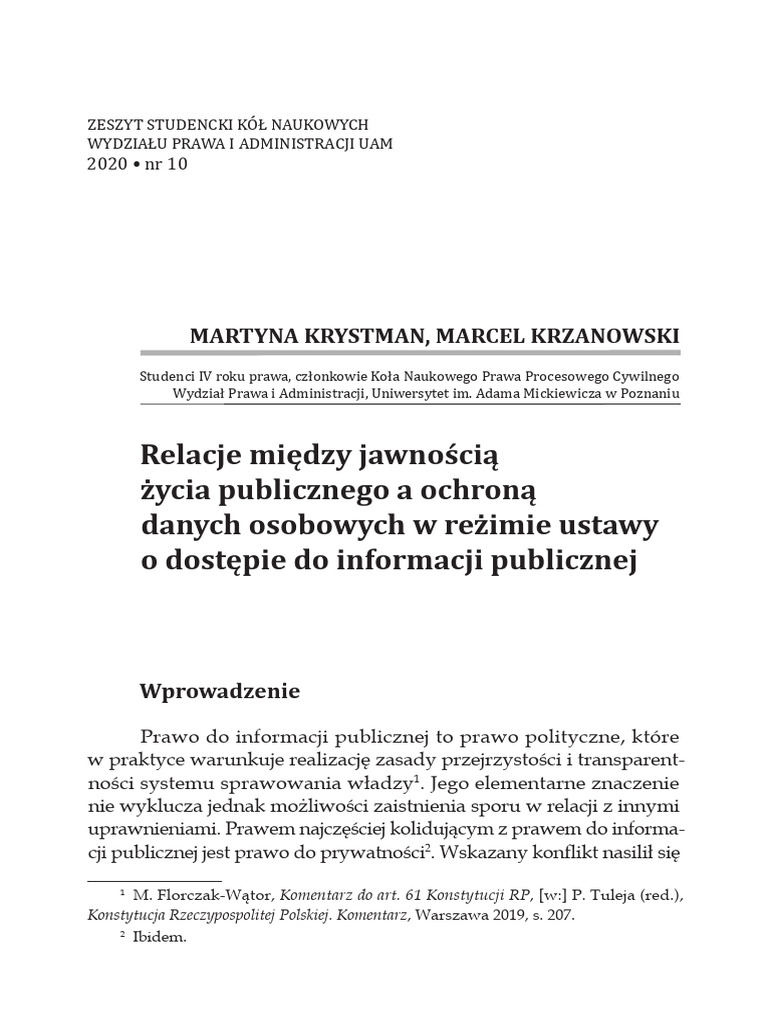 12 - Krystman, Krzanowski | PDF