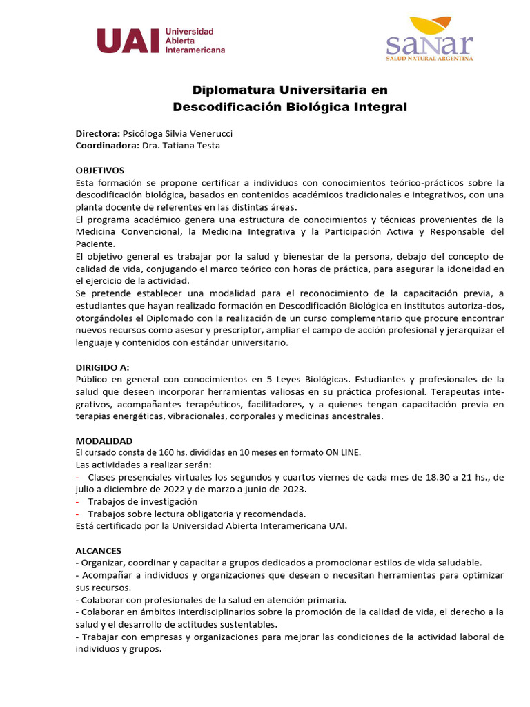 Programa Dbi | PDF | Autosuperación