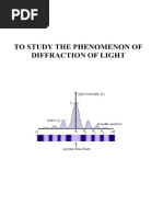 Physics Class 12 Project | PDF | Diffraction | Electrodynamics