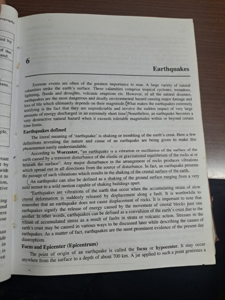 Eat TH Quake | PDF | Earthquakes | Natural Disasters