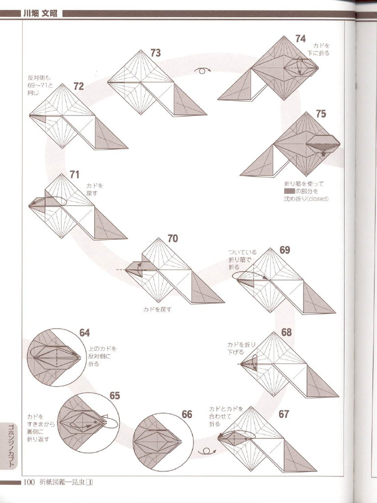 Origami Insect 1 Part 3 | PDF