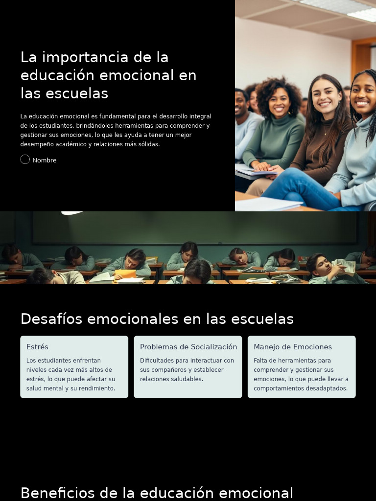La Importancia de La Educacion Emocional en Las Escuelas | PDF | Las ...