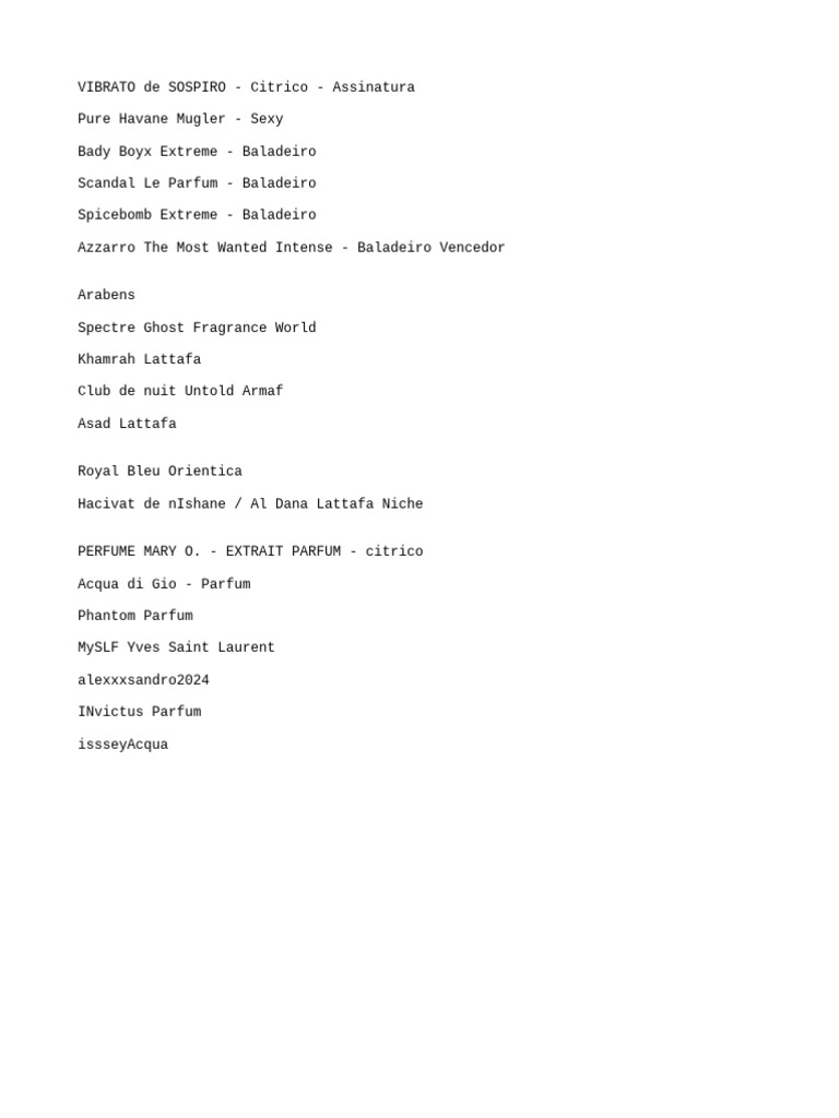 Vibrato de Sospiro - Citrico - Assi | PDF