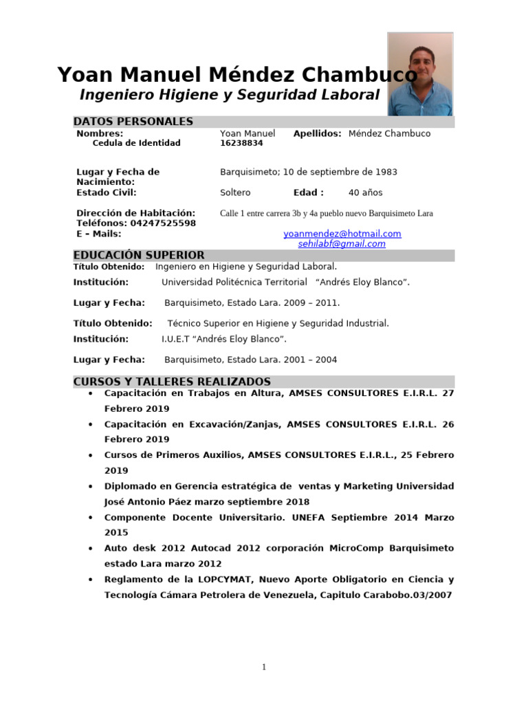 YOAN MANUEL MENDEZ CHAMBUCO 2023 Prof | PDF | Business