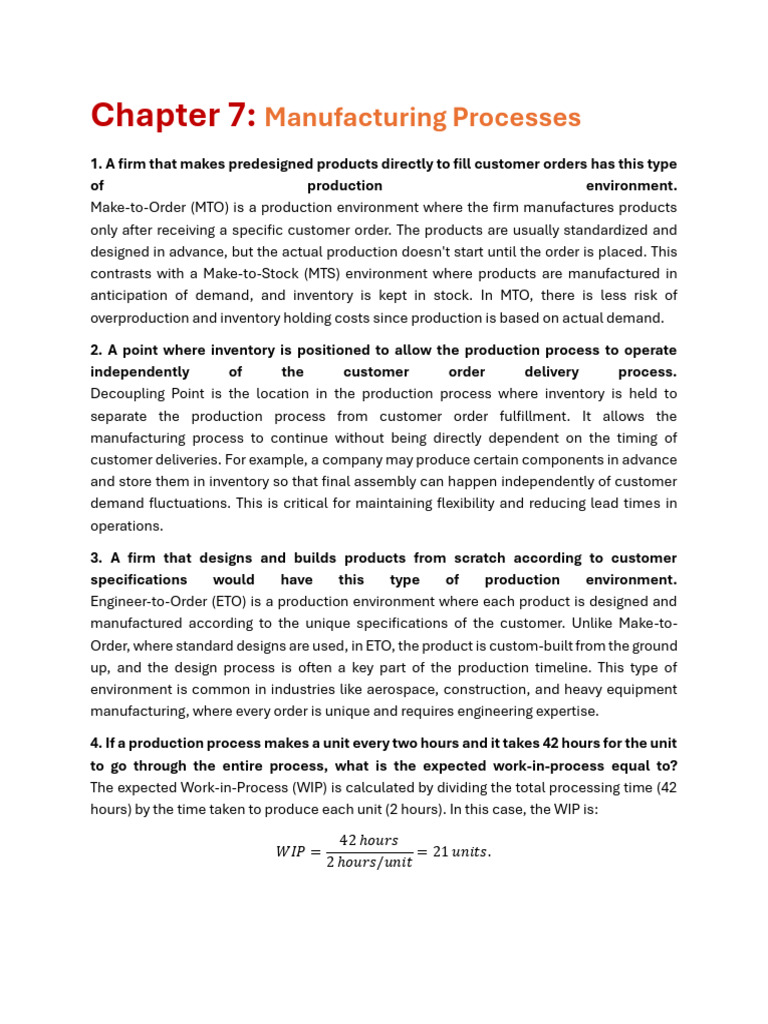 Chapter 7 | PDF | Inventory | Business