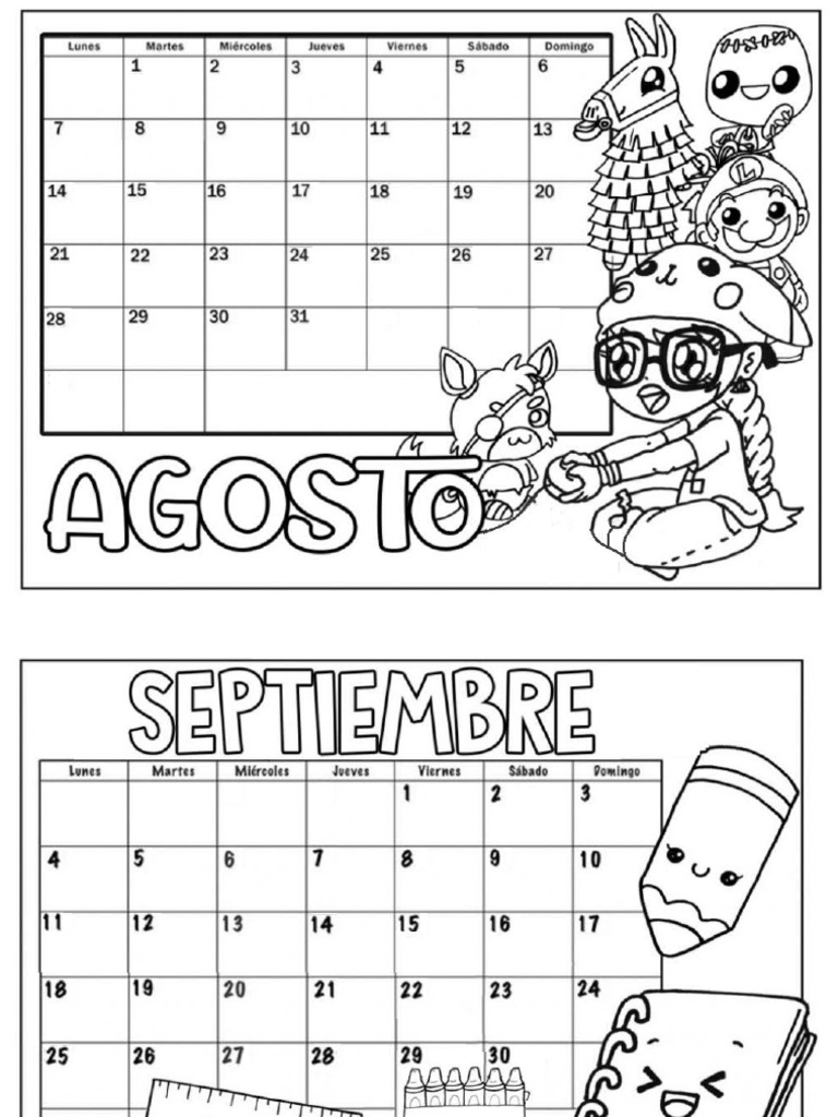 Calendario Iluminar | PDF