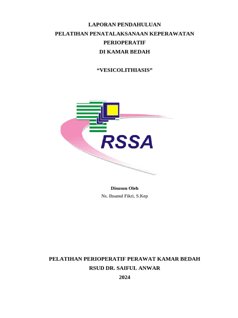 LP - Ihsanul Fikri - Vesicolithiasis | PDF