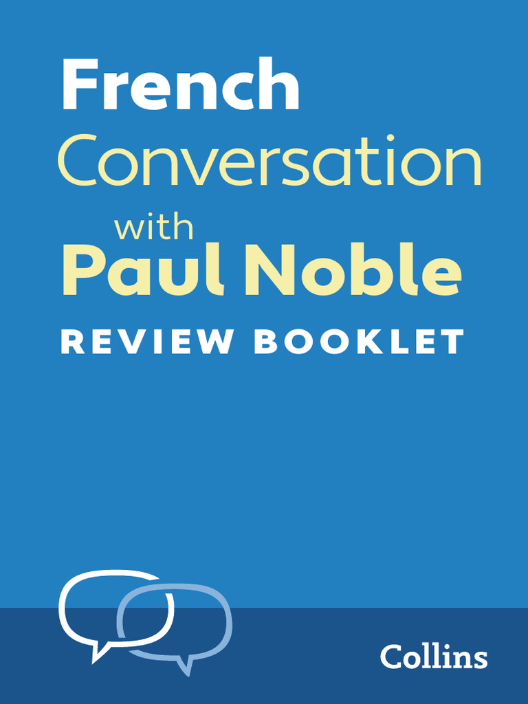 French Conversation With Paul Noble - Booklet | PDF | Hamburgers