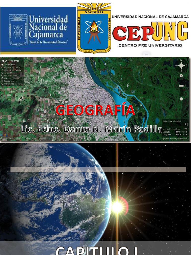 Cepunc 2024 - Geo1 - Ciencia Geografica | PDF | Geografía | Tierra