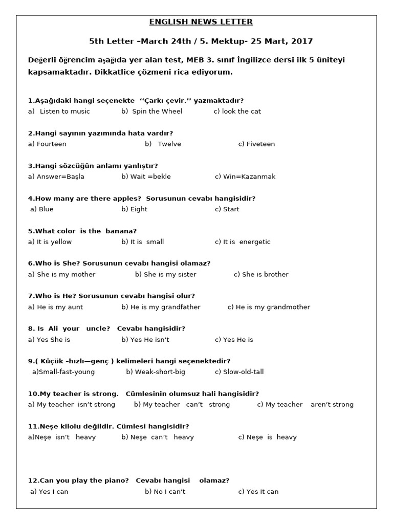 3rd GRD 5th Letter | PDF