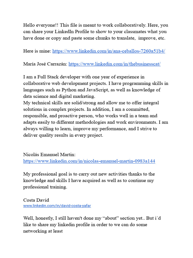 5-My Linkedin Profile | PDF | Art