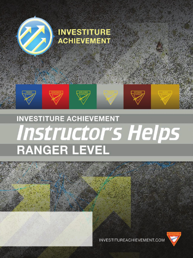 Ranger Level Investiture Curriculum Guide | PDF | Baptism | Jesus