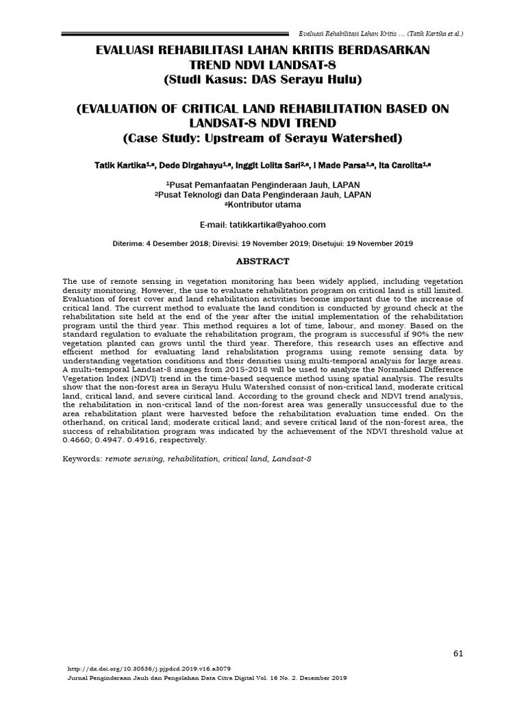 Jurnal - Tatik Kartika - Pusfatja - 2019 | PDF