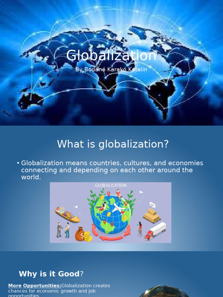 Understanding Globalization: Pros and Cons | PDF | Globalization ...