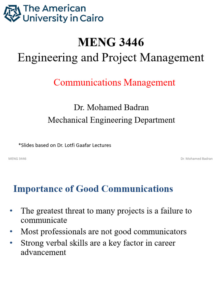 Communications Management | PDF | Information | Communication