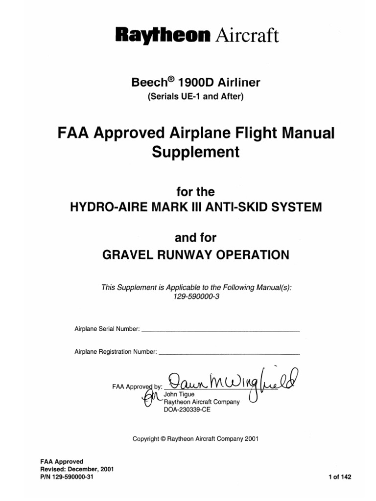 Section 7.6 - Hydro-Aire Mark3 Anti Skid | PDF | Runway | Anti Lock ...