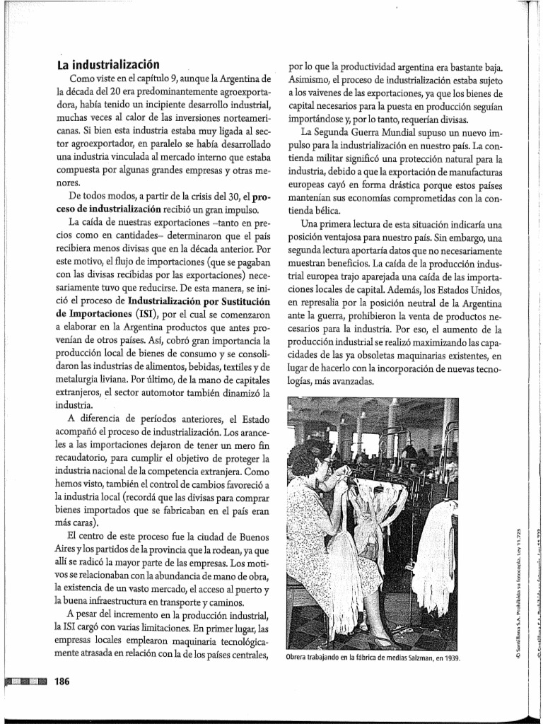 Historia 4 - Argentina y El Mundo, 1era Mitad Siglo XX - SANTILLANA-185 ...
