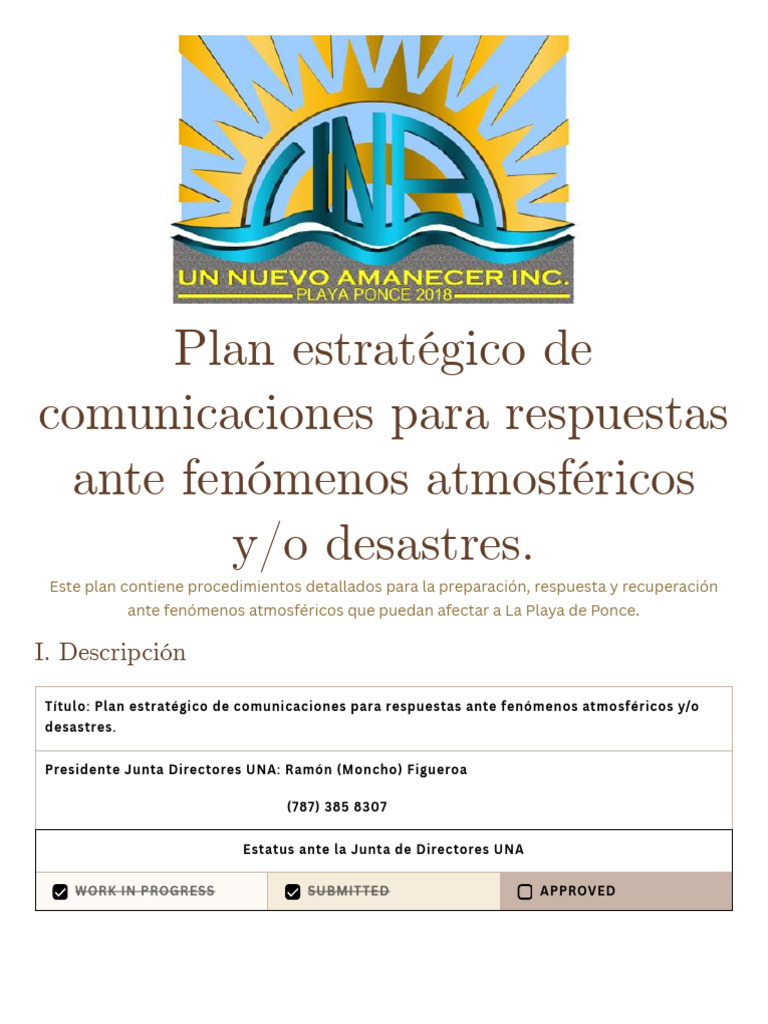 Plan Estratégico de Comunicaciones | PDF | Radio aficionada