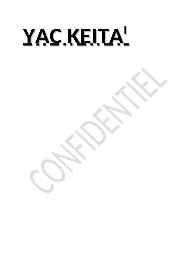 Yac Keita | PDF