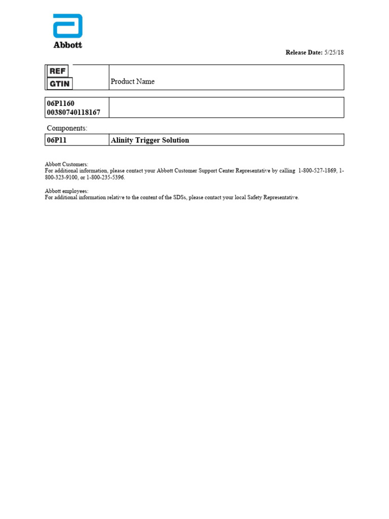 Soluton - Trigger - Alinity | PDF | Occupational Safety And Health | Safety