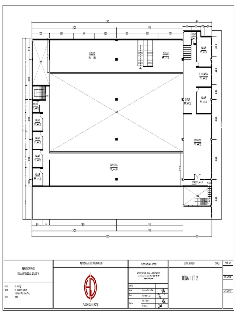 Denah Bengkel | PDF