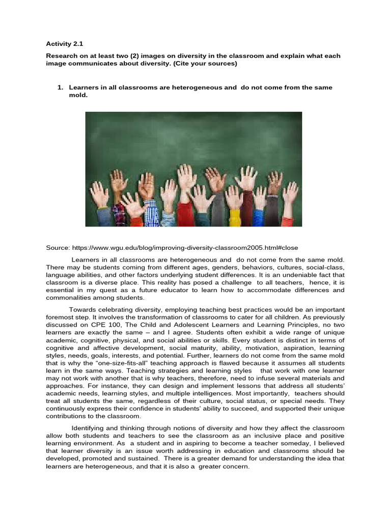 Activity 2 | PDF | Learning | Learning Styles