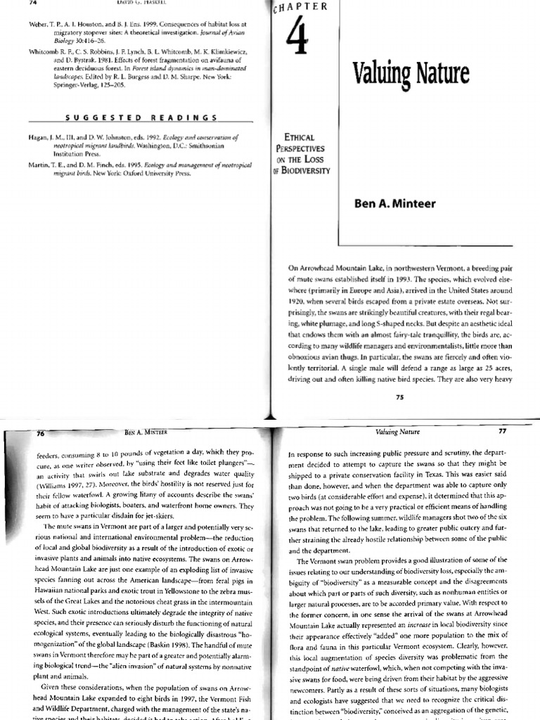Minteer - Valuing Nature-1 - Ocred | PDF | Pragmatism | Environmental ...