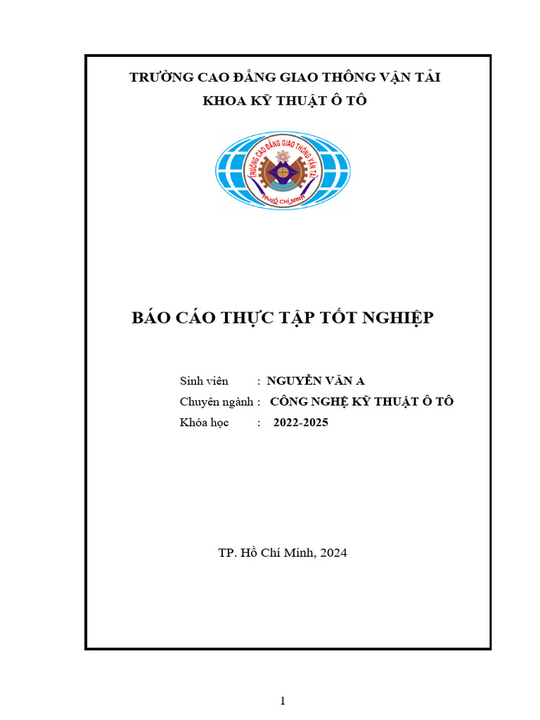 Mau Bao Cao Thuc Tap Nguyenvan A-C22a | PDF