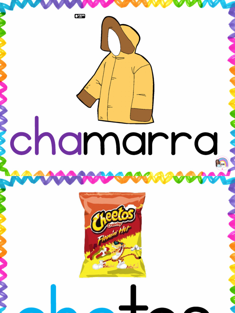 Láminas Cha Che Chi Cho Chu | PDF