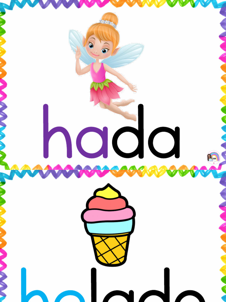 Láminas Ha He Hi Ho Hu | PDF