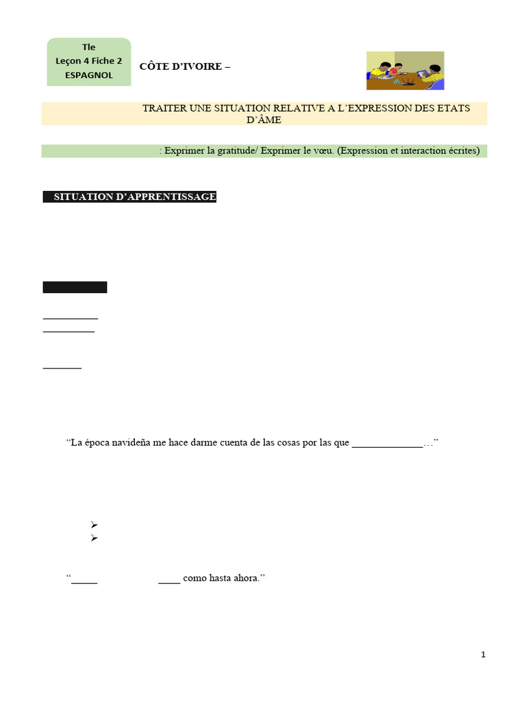 L17 Exprimer La Gratitud - Explimer Le Voeu | PDF | Amor