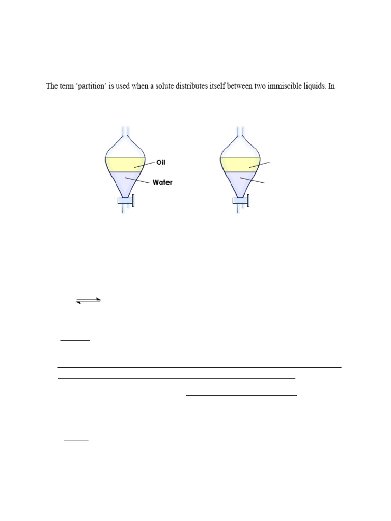Nernst Distribution Law | PDF | Solvent | Solubility