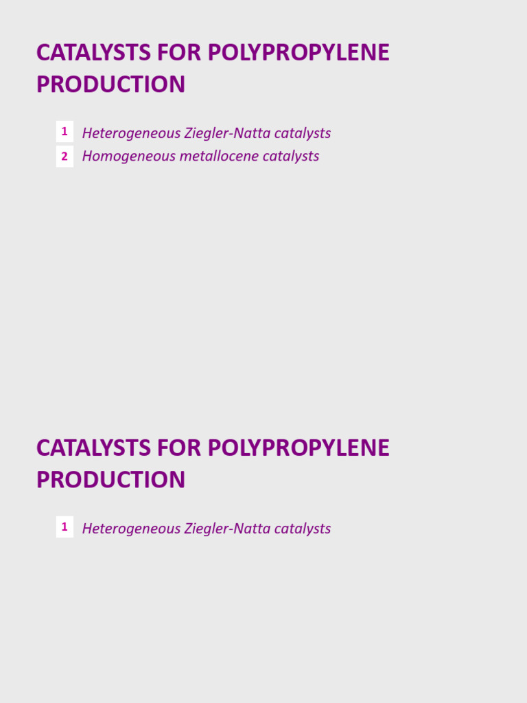 15 - Polymerization - Catalysts - Part2 | PDF | Polymers | Alkene