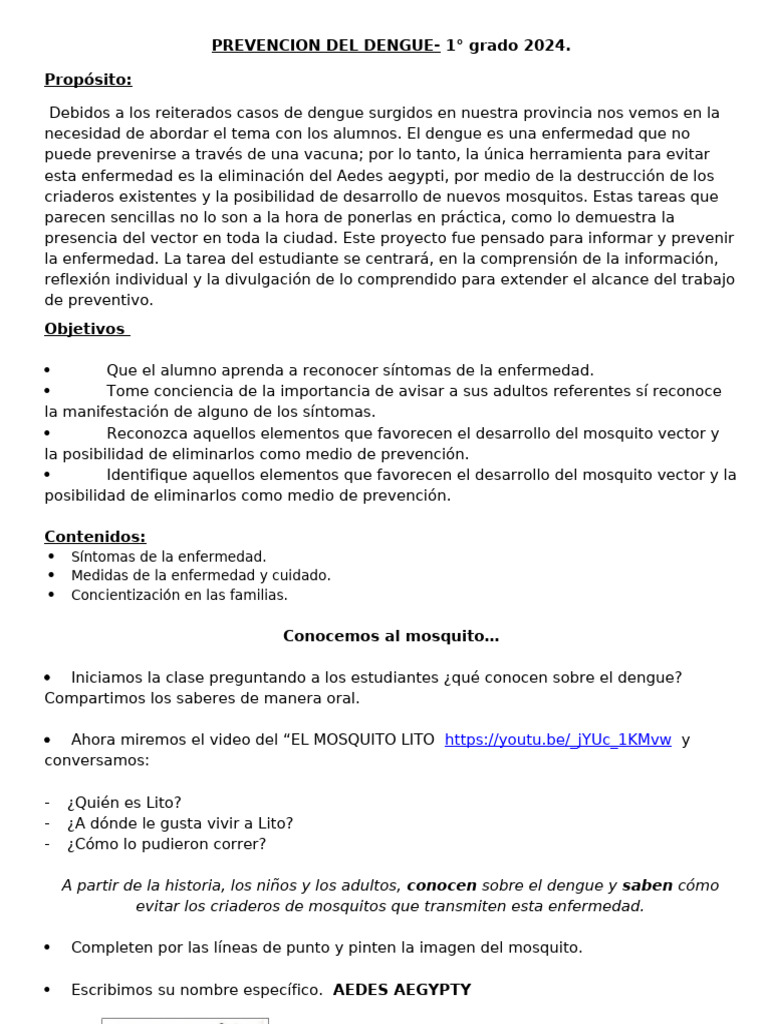 Secuencia #1 Dengue 2024 | PDF | Mosquito | Causas de la muerte Secuencia #1 Dengue 2024 | PDF | Mosquito | Causas de la muerte