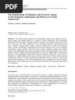 Pargament K. I. (1997) - The Psychology of Religion and Coping. Theory ...