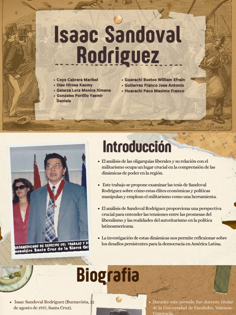 Isaac Sandoval | PDF | Conservatismo | Liberalismo