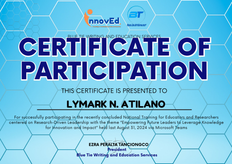 Sample Free Certificate Sample Layout | PDF