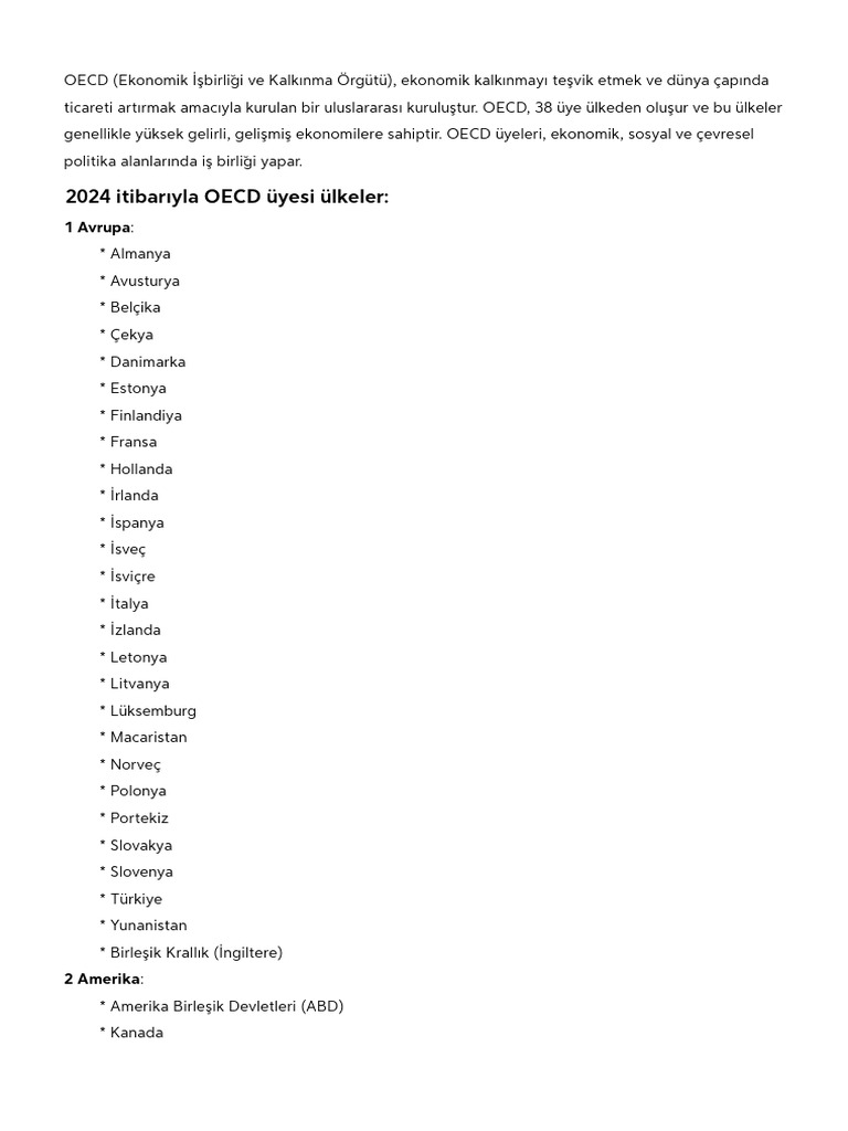 Oecd | PDF