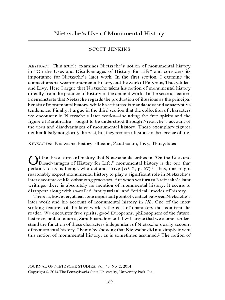 Project Muse 549092 | PDF | Friedrich Nietzsche | Thus Spoke Zarathustra
