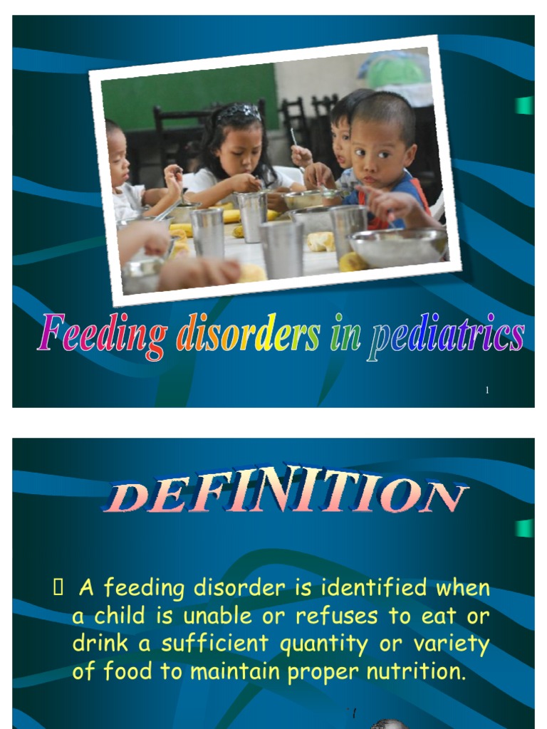 Feeding Disorders in Children | PDF | Senses | Somatosensory System