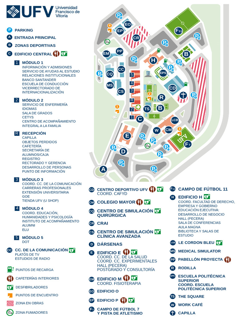 Mapa Campus Ufv | PDF