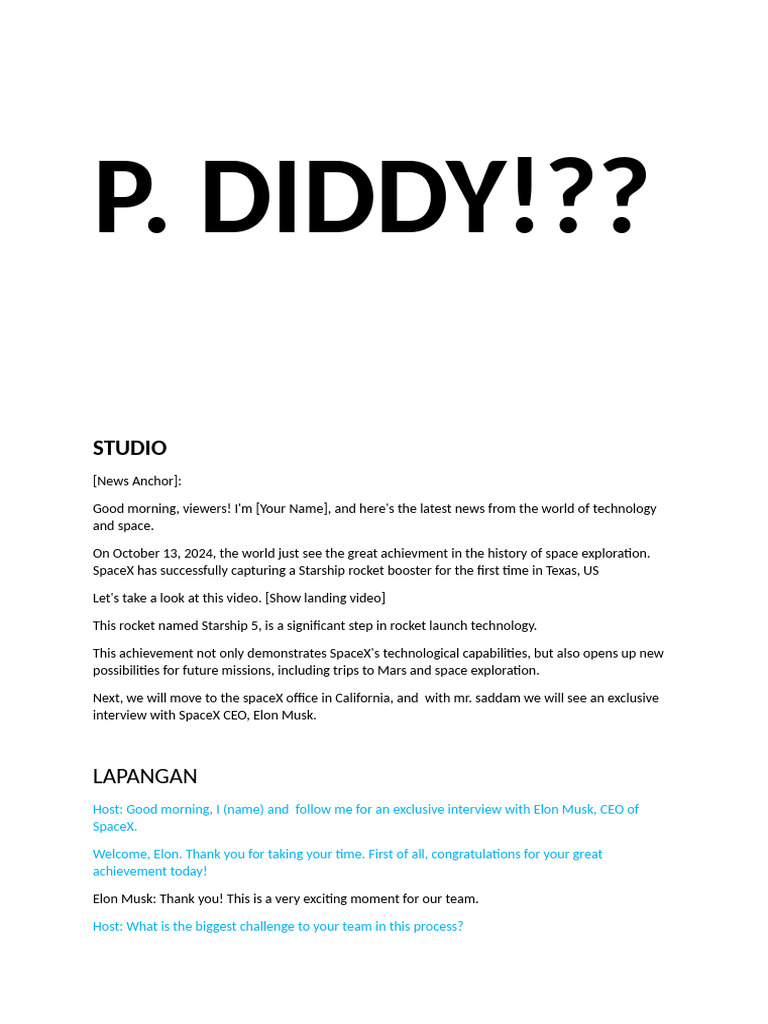 Naskah Berita | PDF | Travel