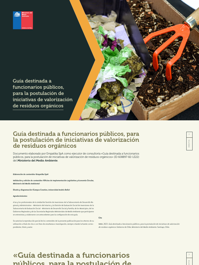 Guia Financiamiento | PDF | Residuos | Compost