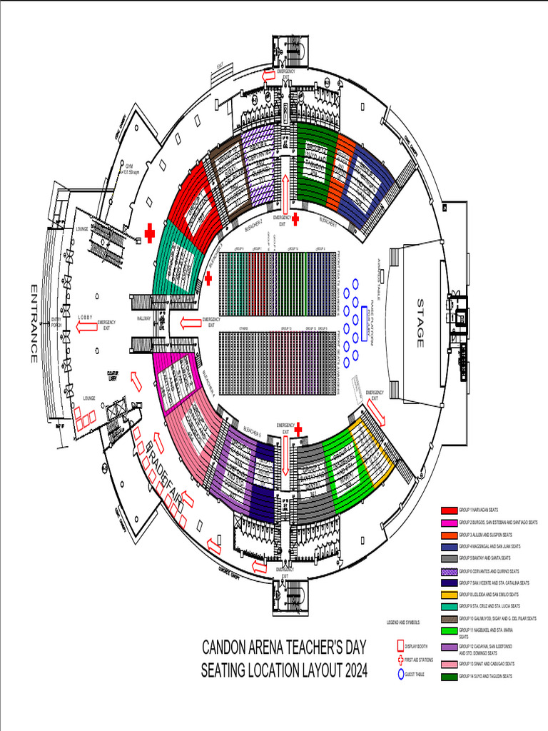 Candon Arena Teacher's Day Layout 2024 | PDF