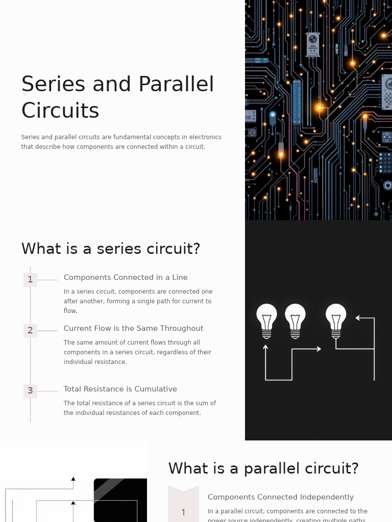 Series and Parallel Circuits | PDF | Series And Parallel Circuits ...